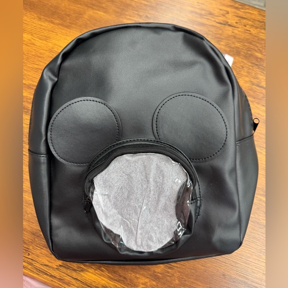 Disney | Bags | Disney Black Mickey Mouse Backpack With Iconic Ears ...
